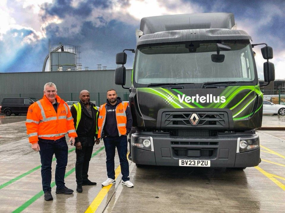 BJS Haulage embraces sustainability with Vertellus EV Discovery eHGV trial